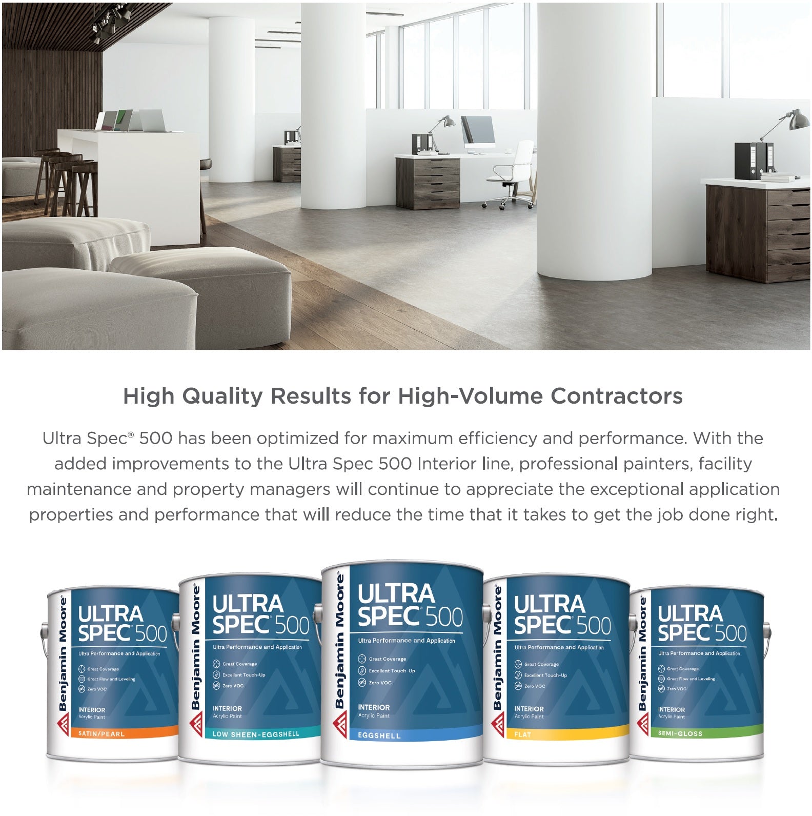 Ultra Spec® 500 – Living In Colours - Benjamin Moore